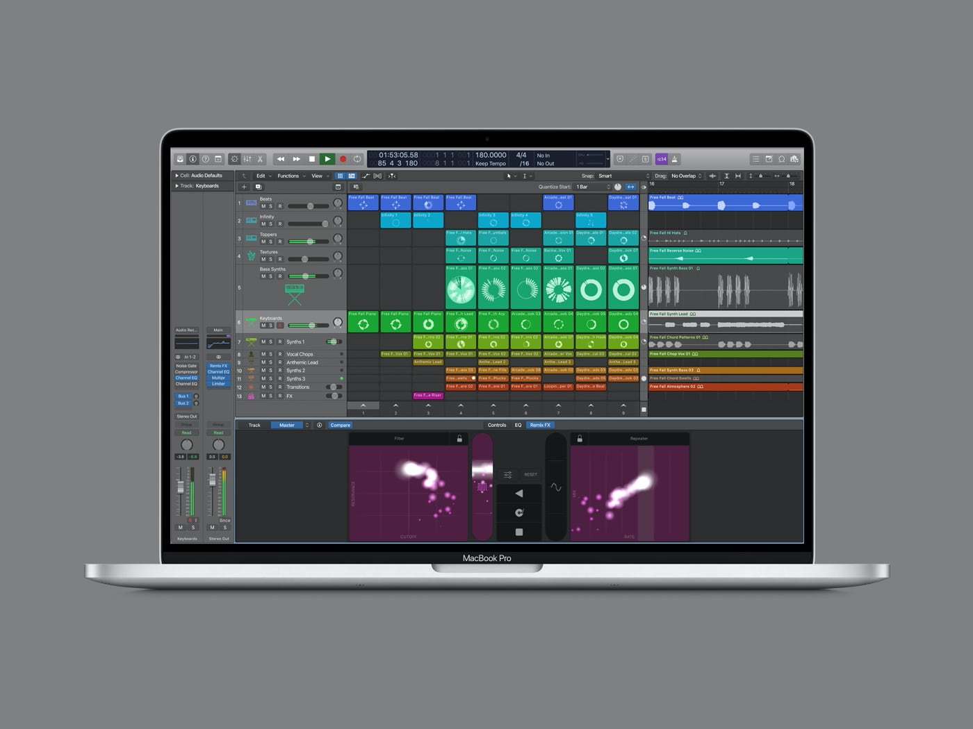  Logic Pro X Session View SAMESOUND