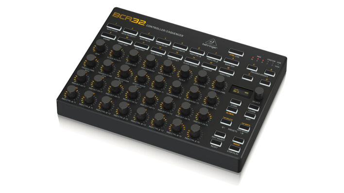 Behringer BCR32 — обновлённый BCR2000 с встроенным секвенсором и ...