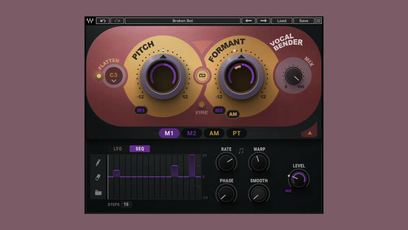 Waves выпустила Vocal Bender — манипулятор вокала для достижения «того ...