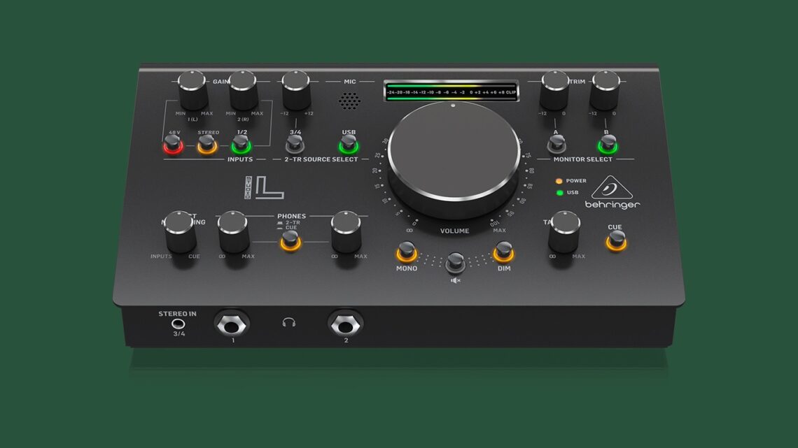 Behringer Studio L: студийный мониторный контроллер с встроенным ...
