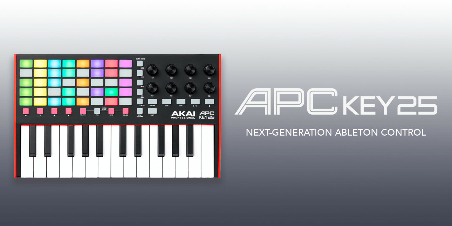 Akai представила обновлённые контроллеры APC mini Mk2 и APC Key 25 Mk2 ...